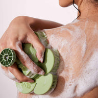Body Smoosh - Silicone Body Scrubber with Embedded Bar Soap